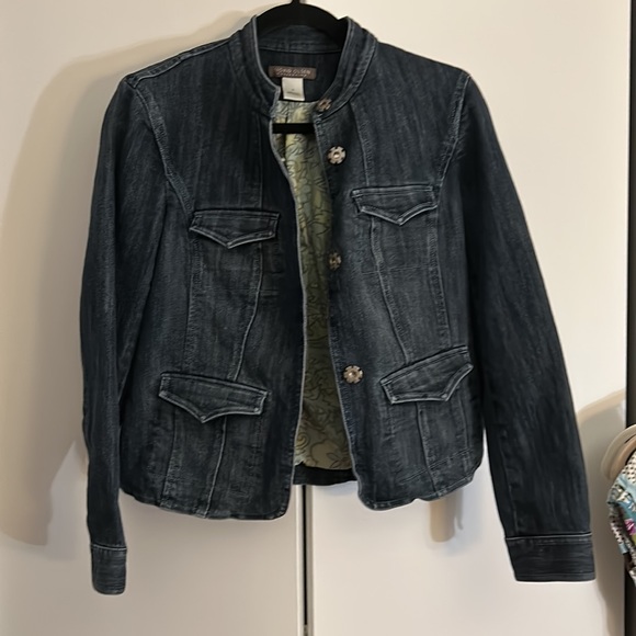 Sigrid Olsen | Jackets & Coats | Sigrid Olsen Denim Jacket | Poshmark